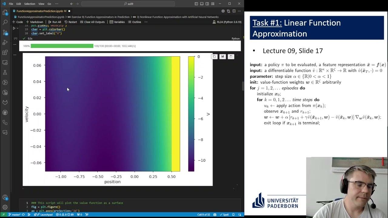 Exercise 9: Function Approximators in Prediction - YouTube