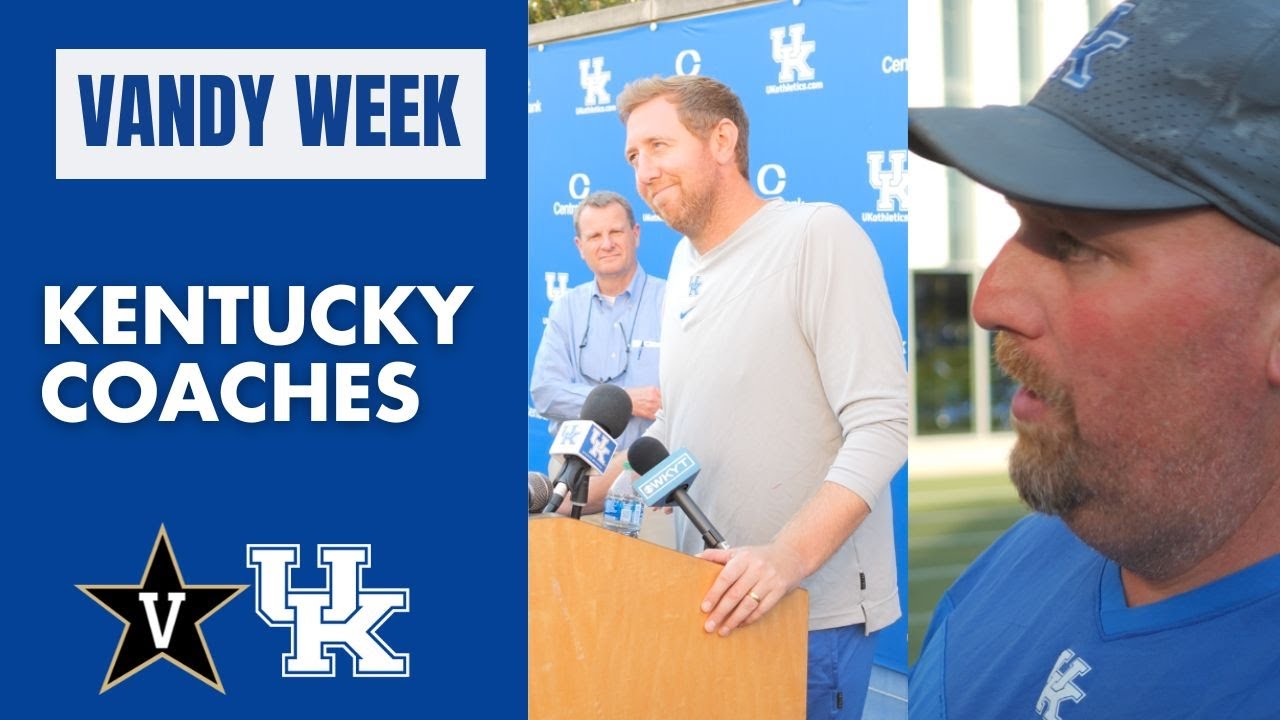 Kentucky football's Liam Coen and Zach Yenser talk improvements heading ...