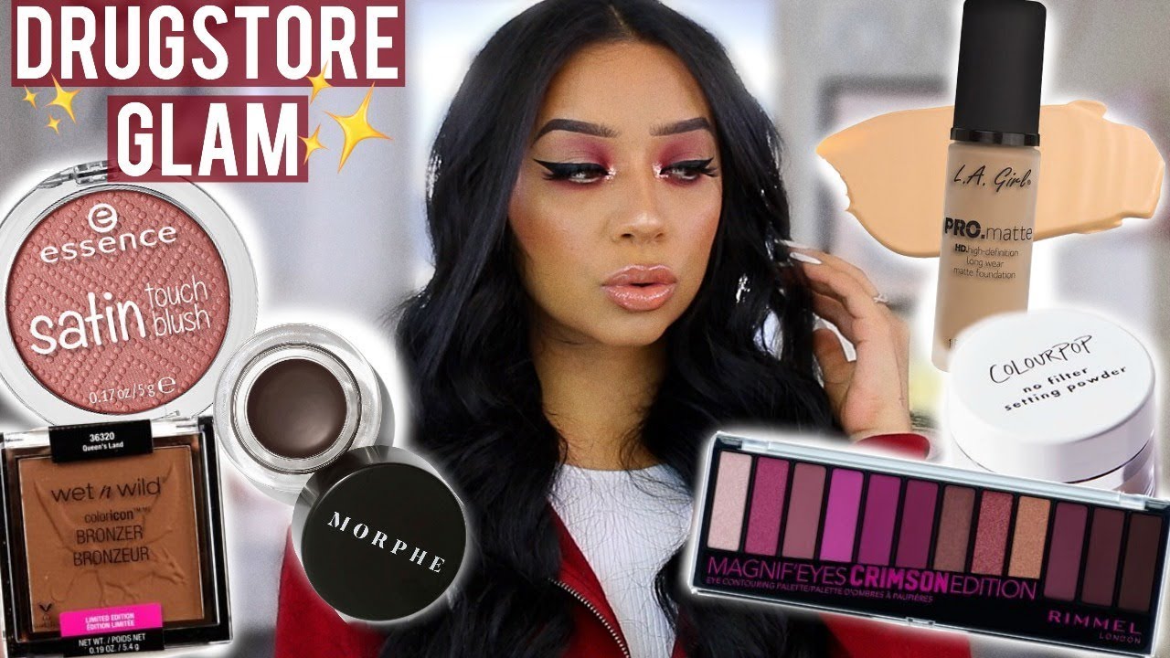 Grwm Drugstore Makeup Glam 2018 Extreme Makeup Transformation Youtube