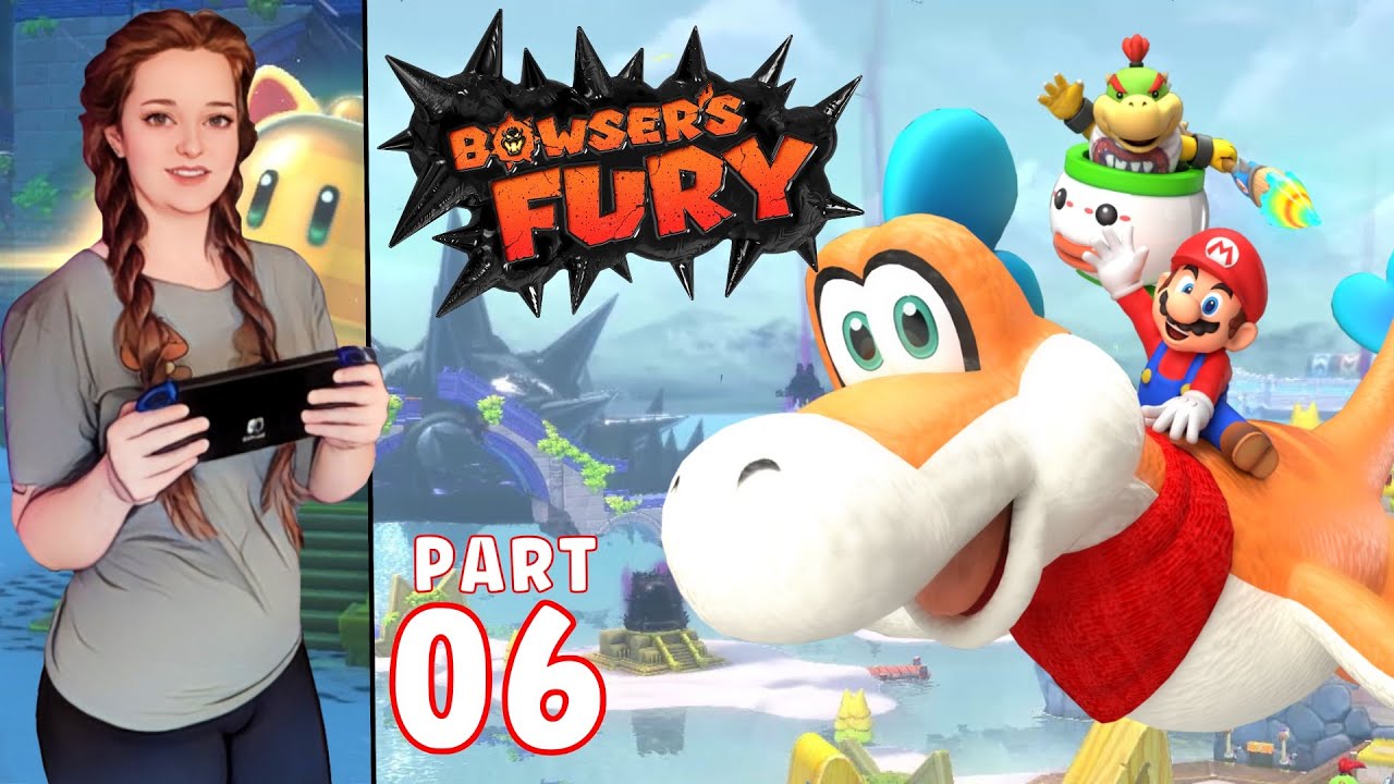 BOWSER'S FURY - Part 6 - Lake Lapcat Cat Shines! Blind Playthrough ...