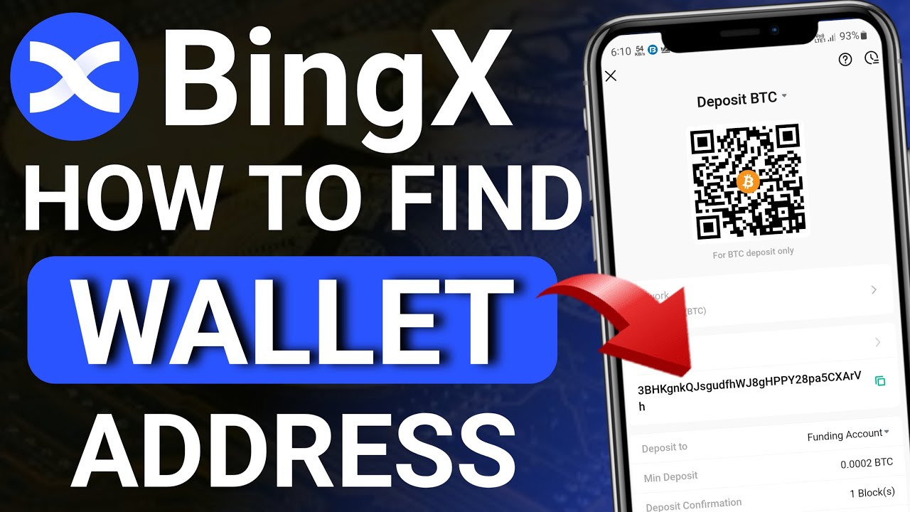 How to find bitcoin wallet address | FIND BINGX WALLET ADDRESS (Step By ...