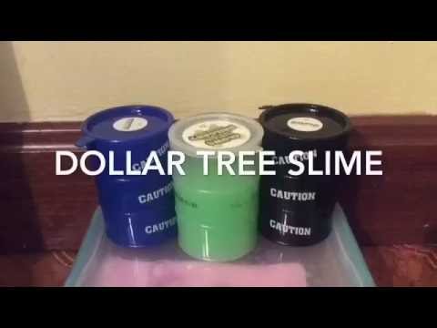 Slime At Dollar Tree! - YouTube