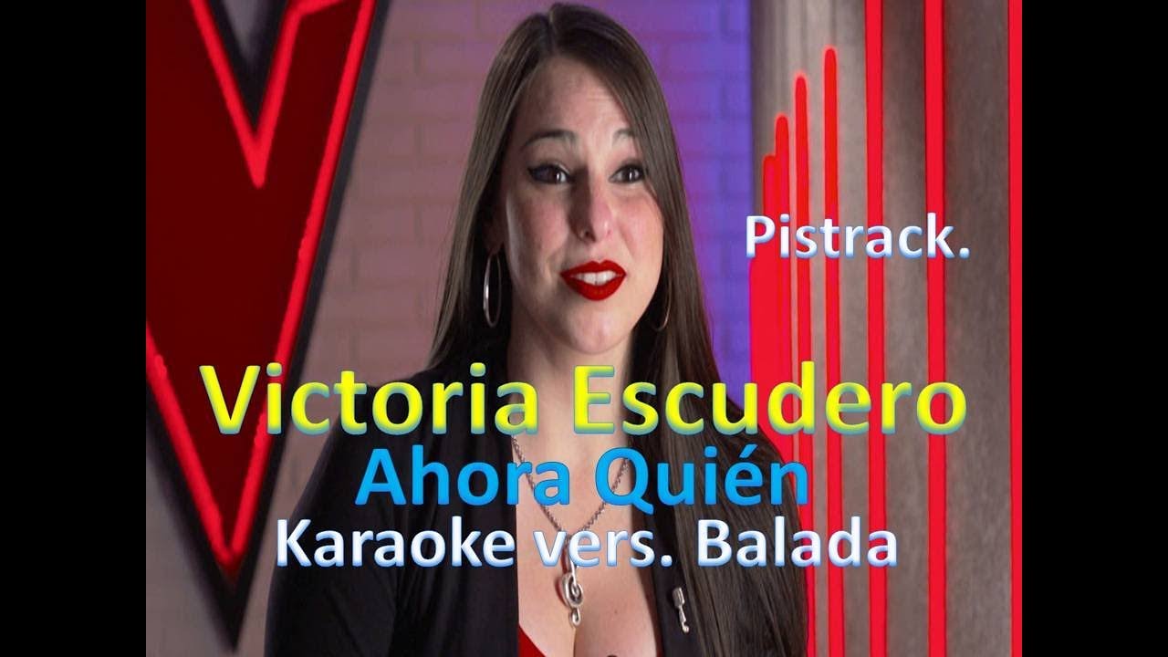 Marc Anthony - Ahora quién (Versión Balada) cover Victoria Escudero ...