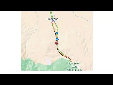 Grapevine Traffic; Multi-Vehicle Collision Causes Massive Delays on ...