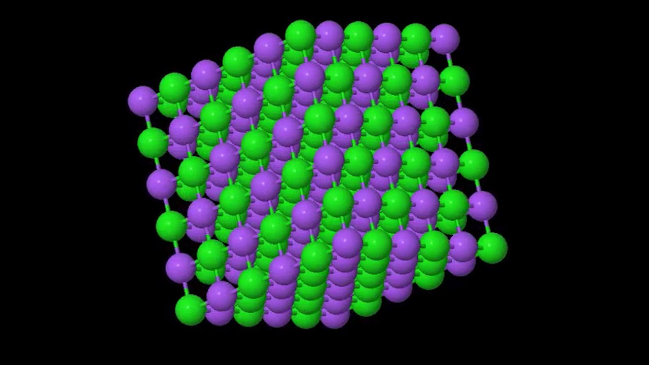 # La structure de l'halite ou sel gemme NaCl, SVT, Hervé Kempf, Lycée ...