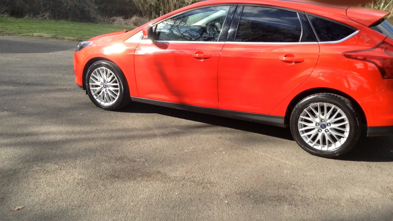 Ford Focus 1l Ecoboost 125bhp with Sat Nav and Rear Parking sensors ...