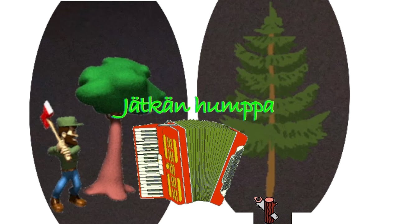 Jätkän humppa karaoke ! - YouTube