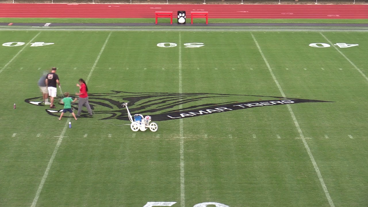 2017 Lamar Tigers Mascot Time Lapse - YouTube