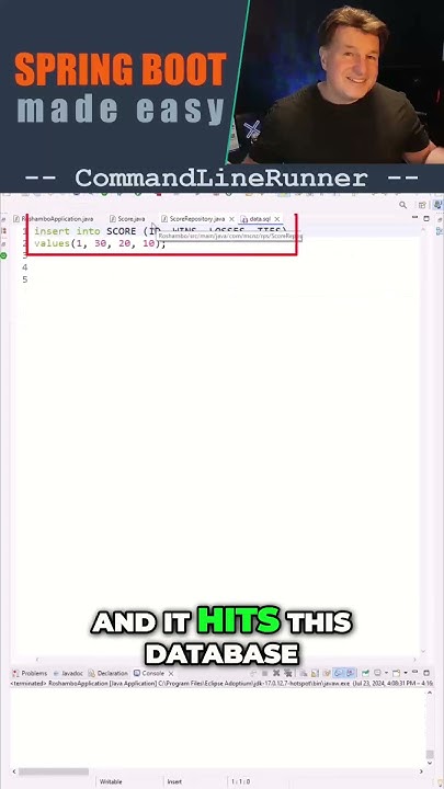 Spring Boot Commandlinerunner Youtube