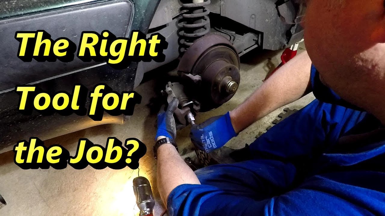 Rear Brake Service with ToolPro Brake Caliper Tool - YouTube