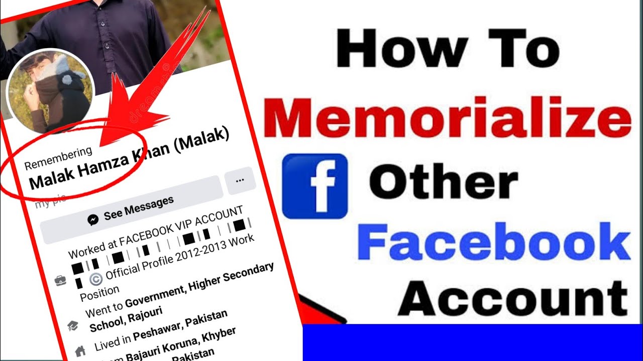 How To Memorialized Any Facebook Account 2023 | Facebook New Death ...