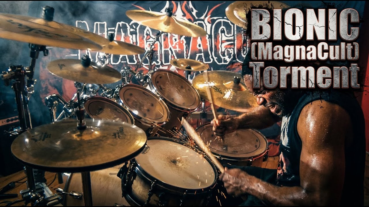 BIONIC drumming Torment [Drum playthrough] - YouTube