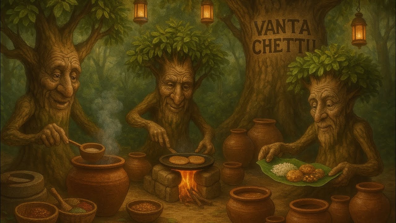 Vanta Chettu Animated Video |Cartoon video - YouTube