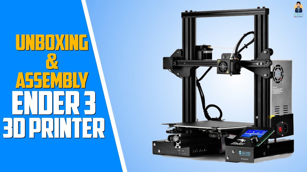 Creality ENDER 3 3D Printer Unboxing & Assembly Guide - YouTube