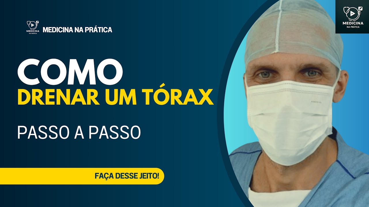 Como drenar um tórax? - YouTube