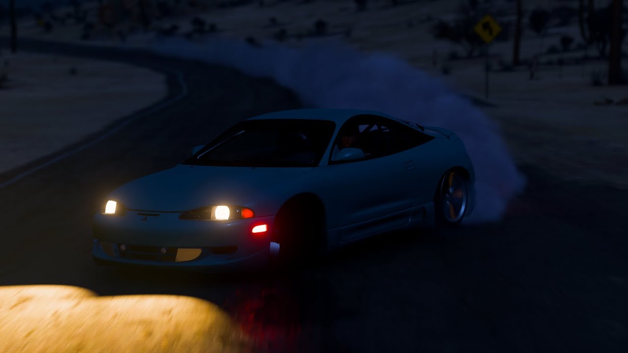 RAW MITUSBISHI ECLIPSE GSX DRIFT GAMEPLAY - YouTube