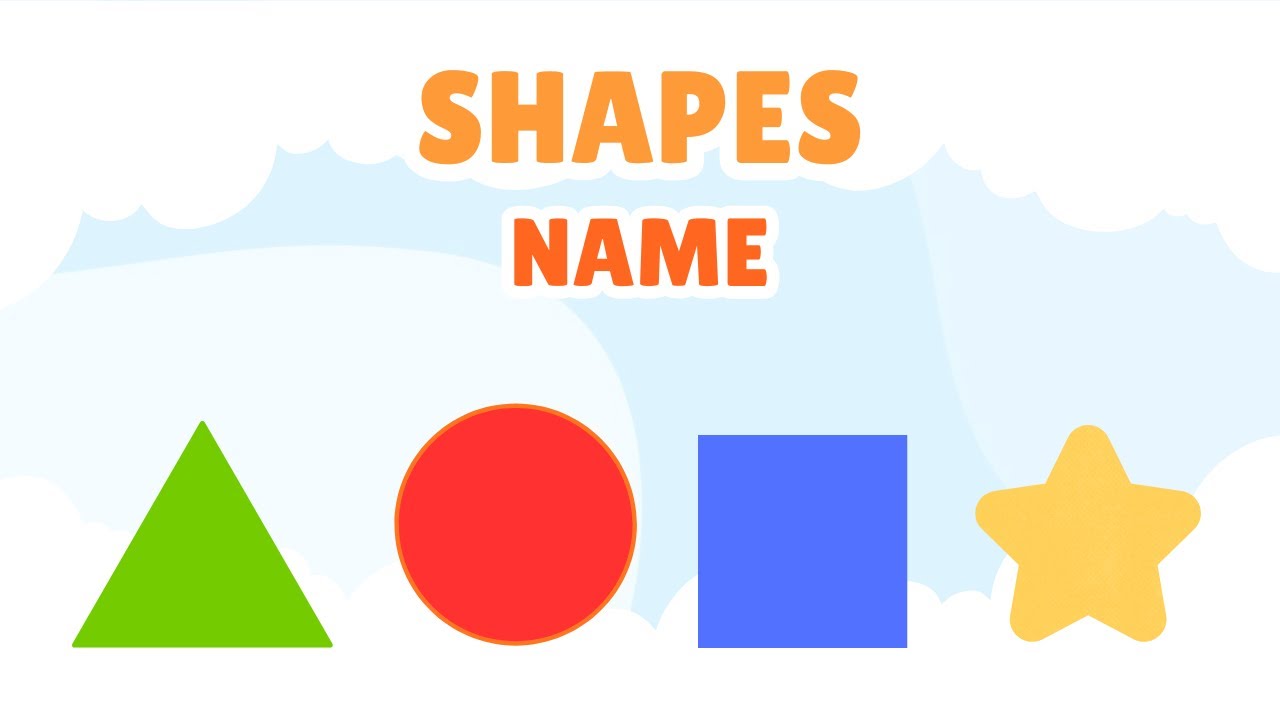 Shapes Name | Shape Names for kids | Preschool Learning - YouTube