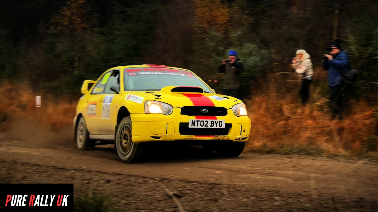 Malton Rally 2024 - SIDEWAYS ACTION! - Pure Rally UK - YouTube