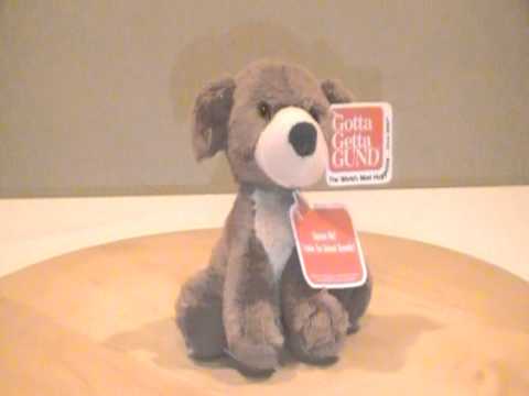 Gund Animal Chatter Dog 4.5" - YouTube