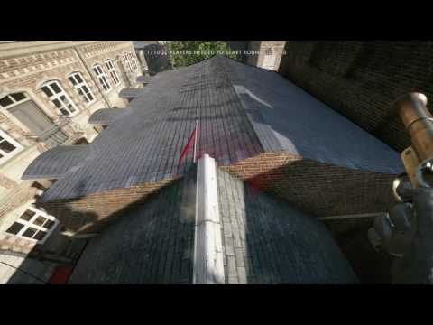 Battlefield 1 - Tutorial - Roof glitchs on Amiens
