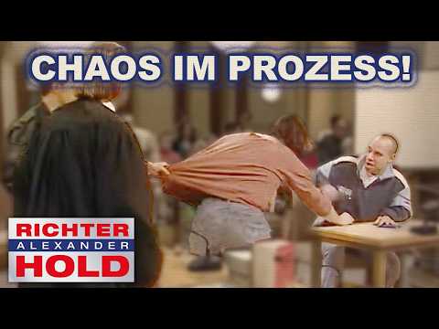 Angriff im Gerichtssaal! Angeklagte greift Zeugen an! | Richter Alexander Hold