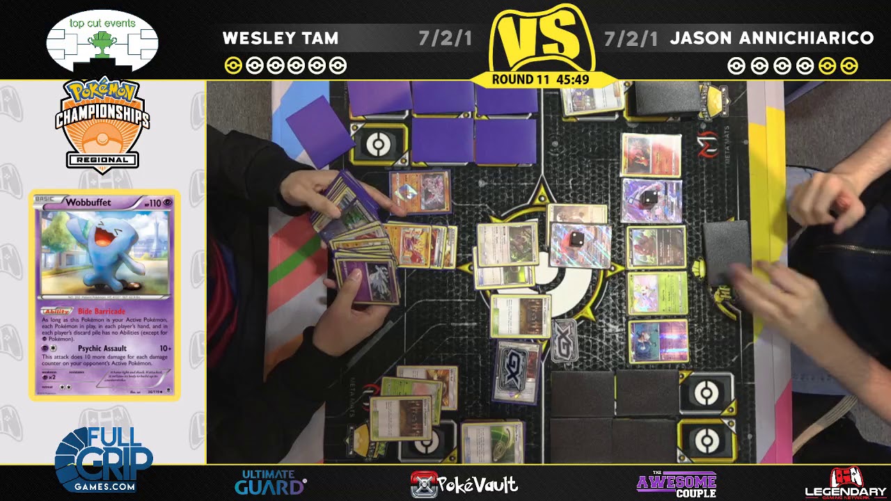Pokemon TCG - Round 11 - Wesley Tam VS Jason Annichiarico - YouTube