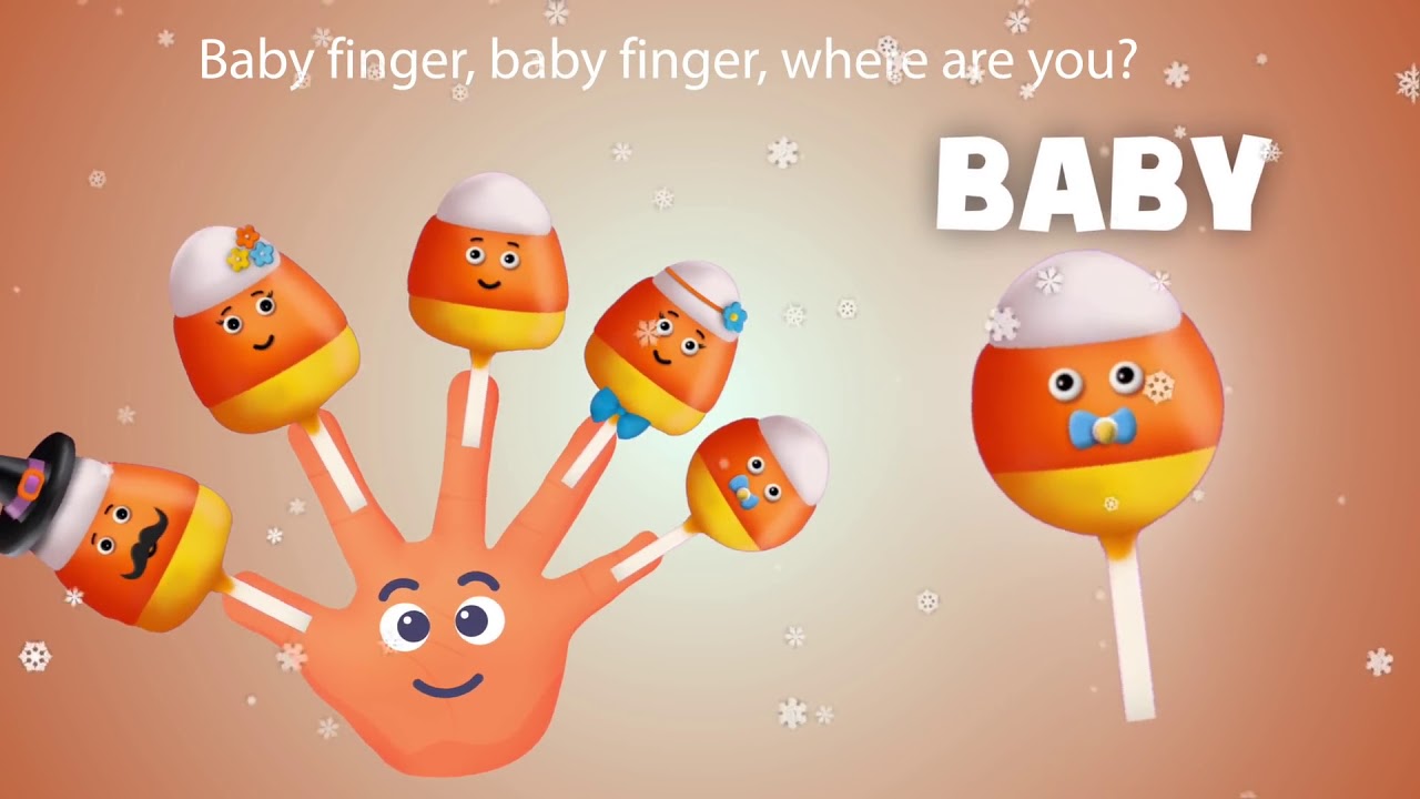 The Finger Family Candy Corn Cake Pop Family Nursery Rhyme | Cake Pop ...