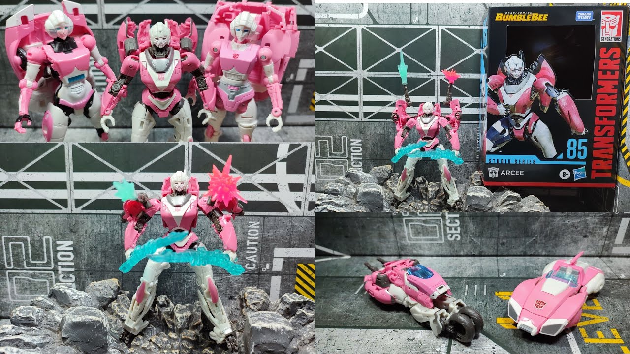Transformers Studio Series SS85 Arcee Deluxe Class (Bumblebee Movie ...