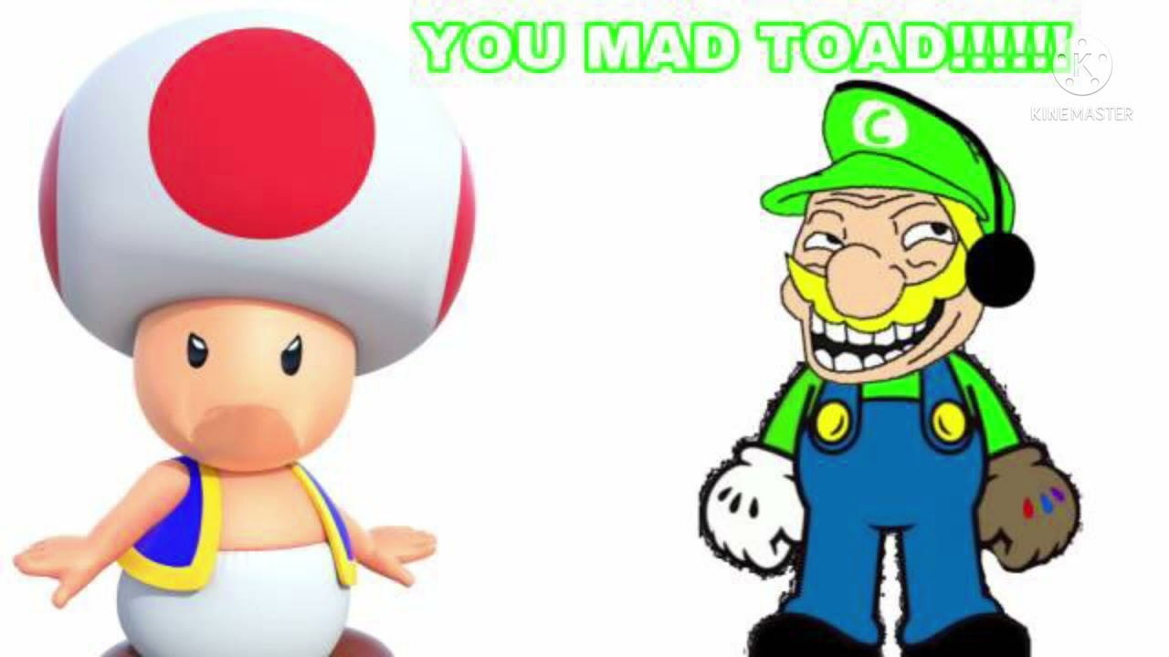 U MAD TOAD!!!!!!!!!!!!! (Inspired By Everyone) - YouTube