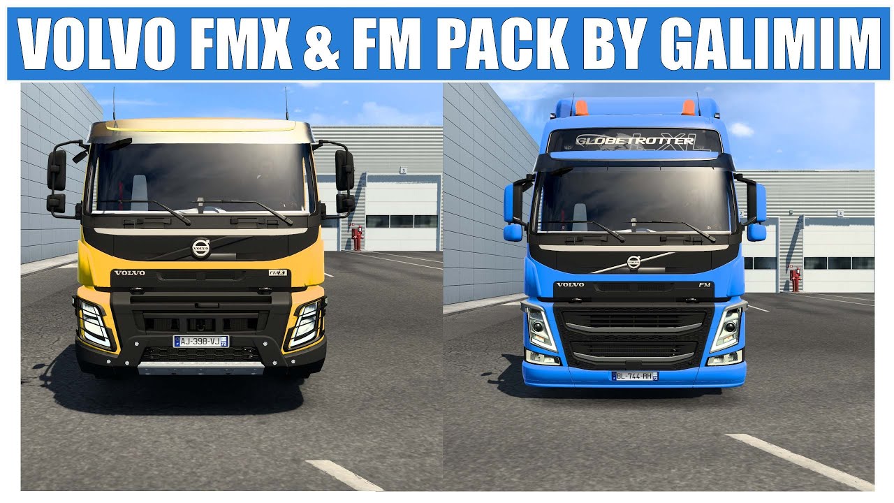 [ ETS 2 1.43 ] VOLVO FMX & FM BY GALIMIM - YouTube