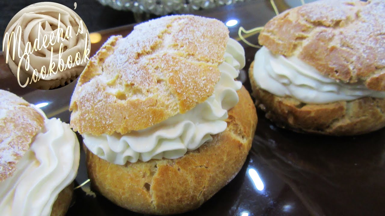 DIY: How To Make Cream Puffs, Easy Recipe - YouTube