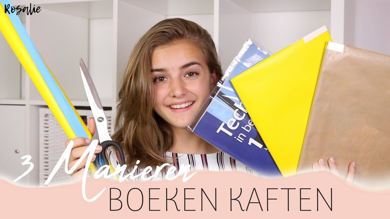 HOE MOET JE BOEKEN KAFTEN? | R O S A L I E - YouTube