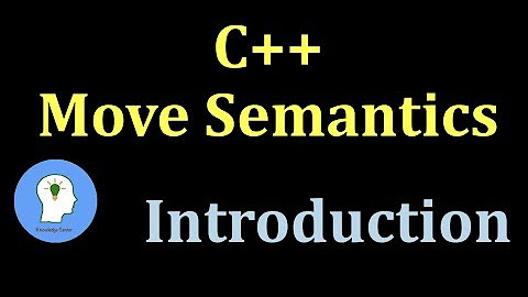 C++ 11 Move Semantics - YouTube