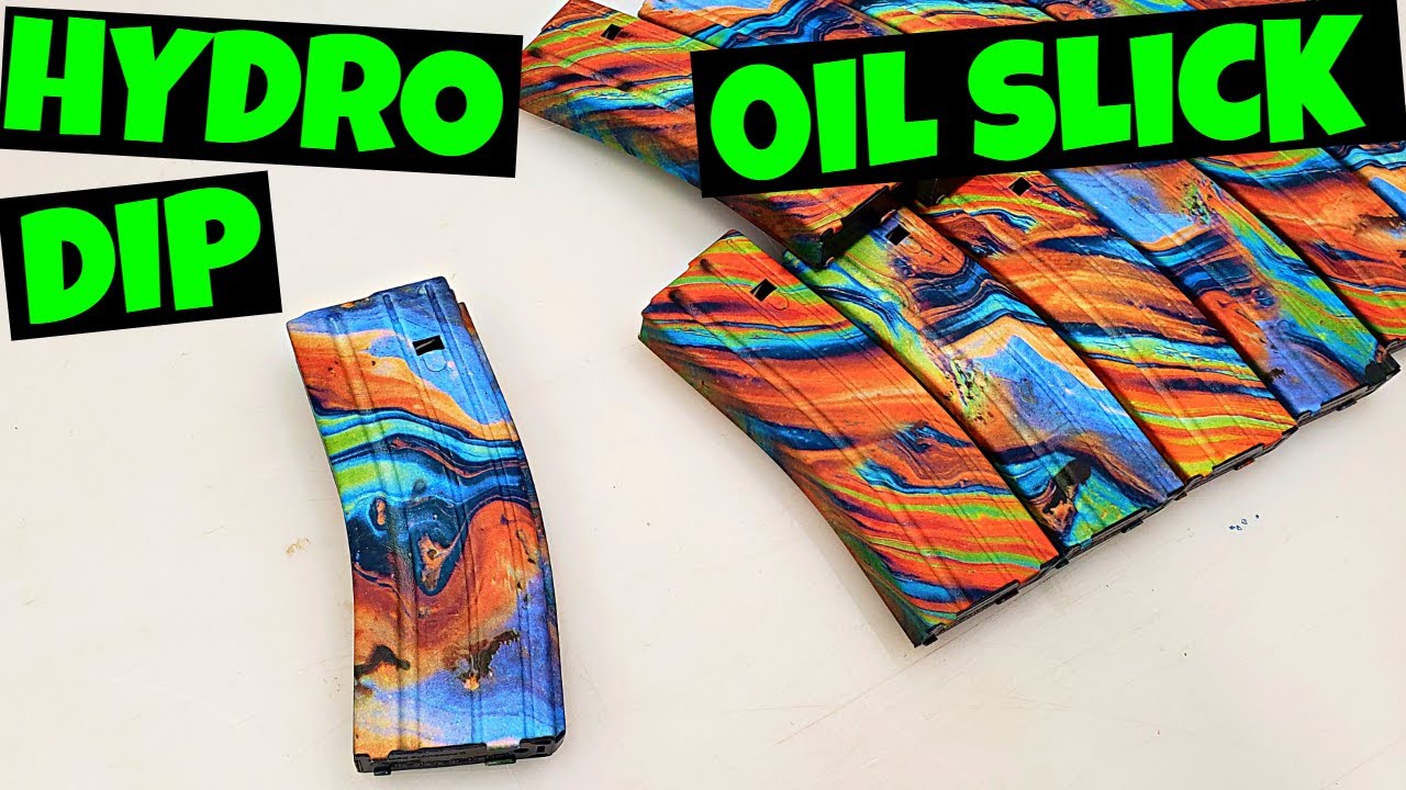 Oil Slick Hydro Dip | Mag of the Month Nov 2021 - YouTube