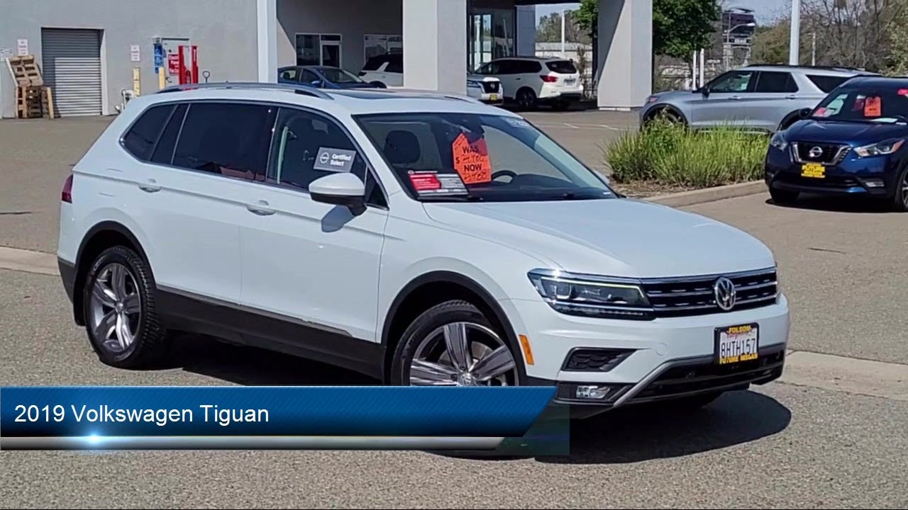 2019 Volkswagen Tiguan SEL Premium AWD 3rd Row Seating Sport Utility ...