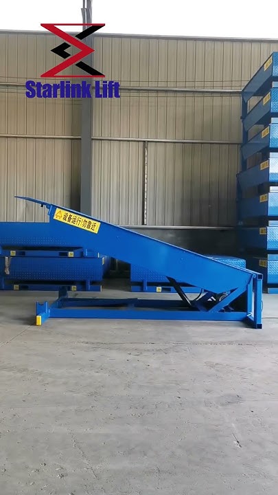 Hydraulic Warehouse Loading Fixed Dock Ramp - YouTube Hydraulic Warehouse Loading Fixed Dock Ramp - YouTube