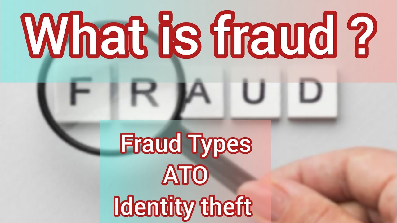The 6 Types Of Fraud (Explained) | What is fraud | ATO fraud - YouTube