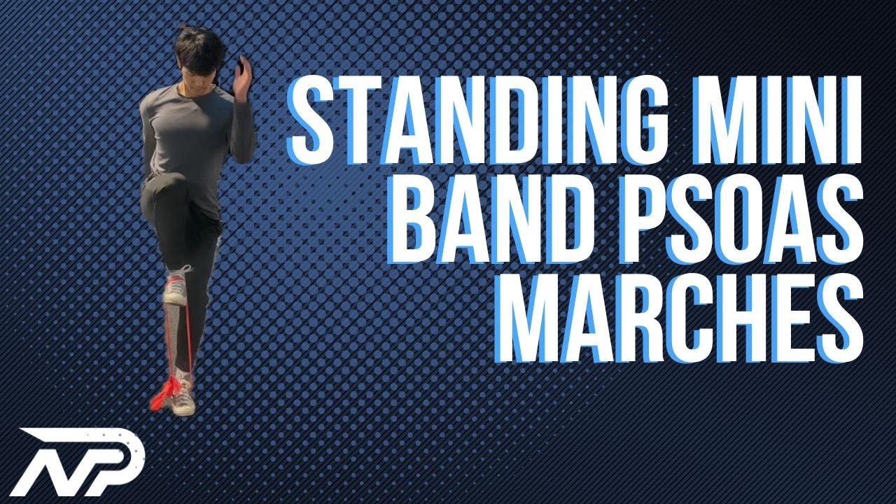 Standing Mini Band Psoas Marches - YouTube