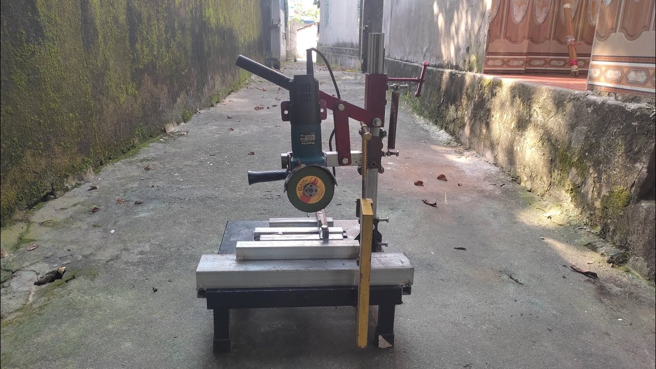 Diy cutter frame makes the job easy - YouTube