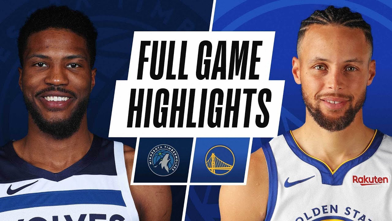 TIMBERWOLVES at WARRIORS | FULL GAME HIGHLIGHTS | January 25, 2021 ...