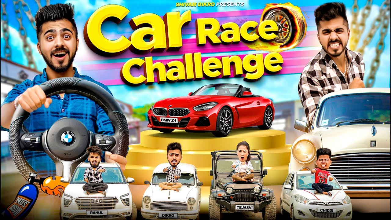 Car Race Challenge || Shivam Dikro - YouTube