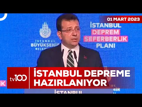 İstanbul'da Deprem Seferberliği İlan Edildi! | Ece Üner ile Tv100 Ana Haber