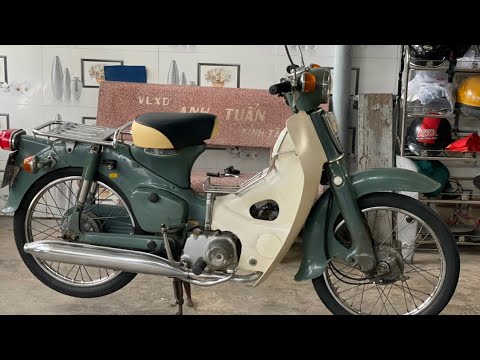 Phụ Tùng Honda cub 79 xanh bã đậu zin ngon (đã bán sạch sẽ) - YouTube