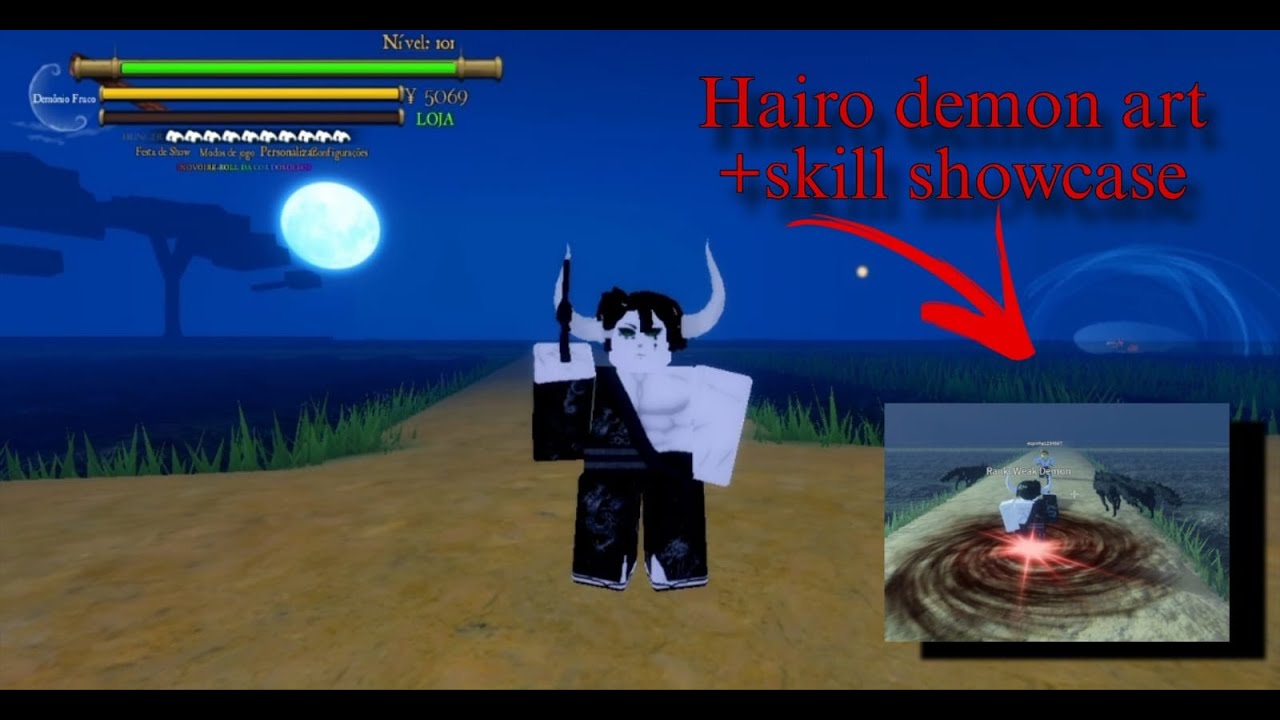 [ROBLOX] Demon slayer RPG 2 // HAIRO Demon Art * - YouTube