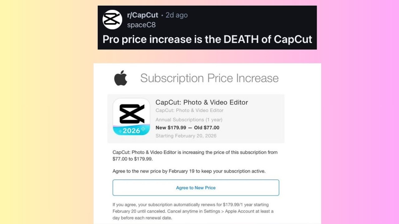 CapCut Pro's subscription price hike by $100 feels like betrayal after ...