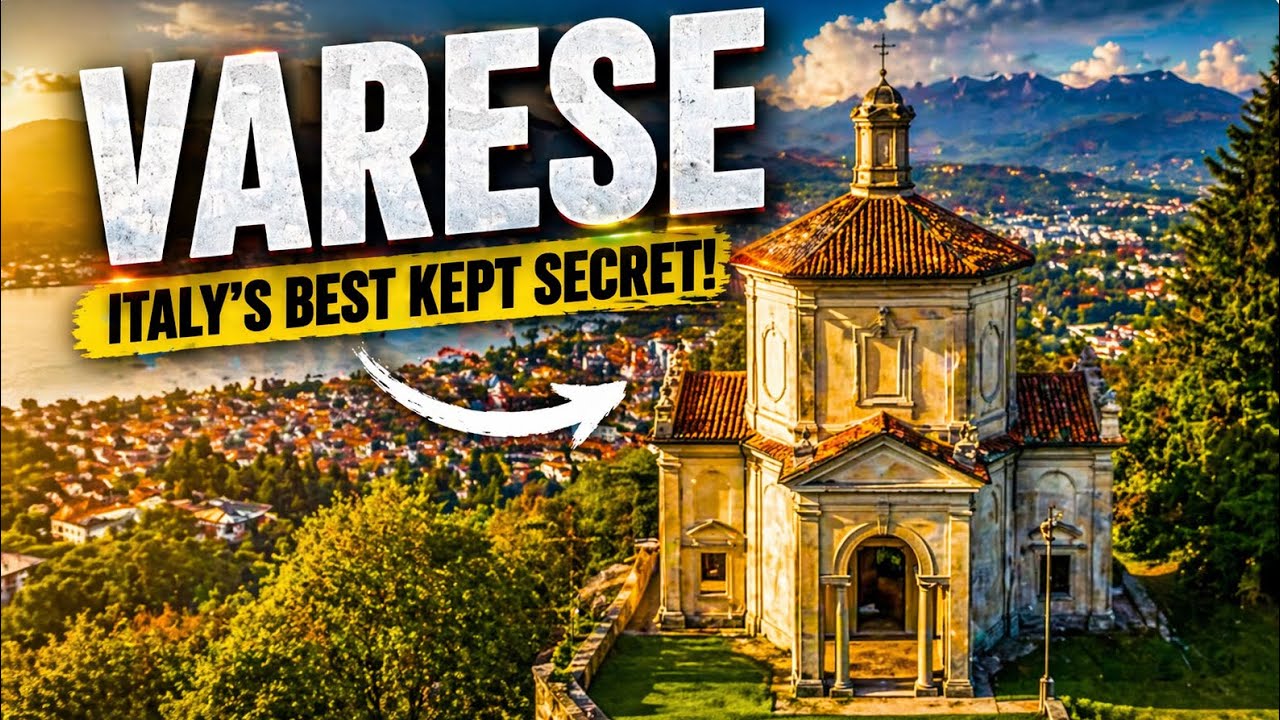 Stunning Varese Will Make You Fall in Love with Italy 4k - YouTube