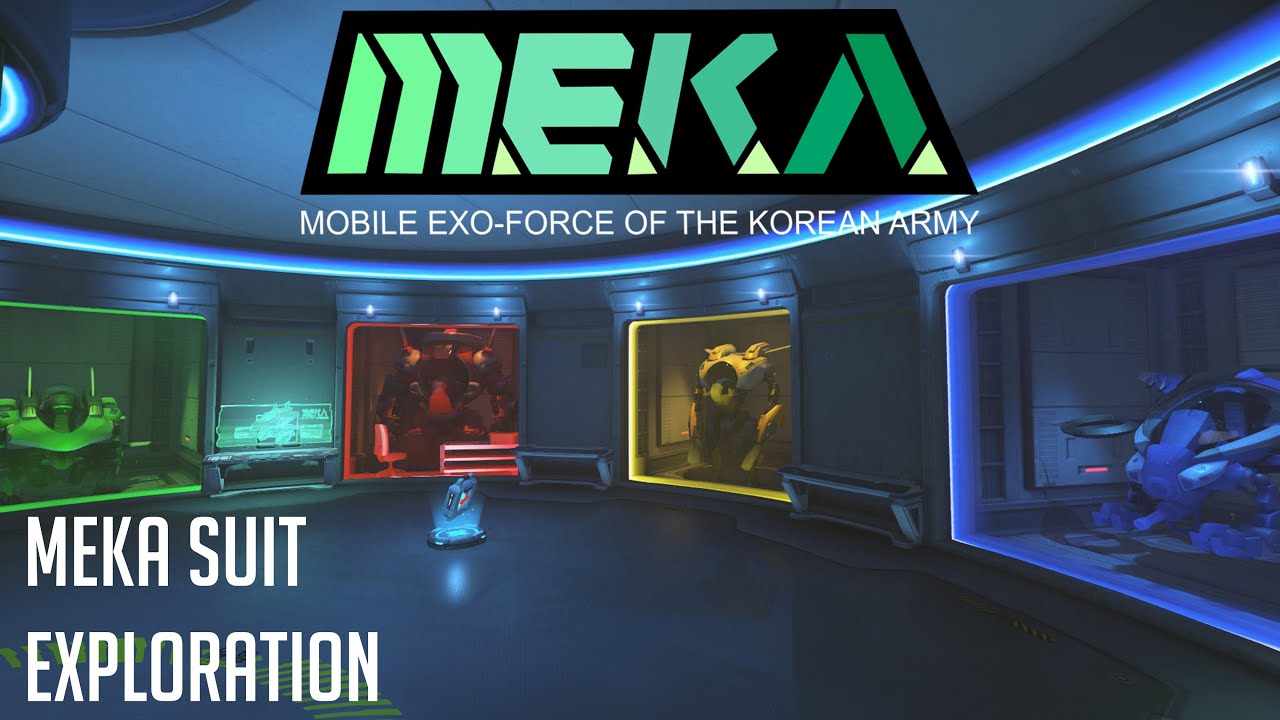 Overwatch: MEKA Squad - In-depth look at mechs - YouTube