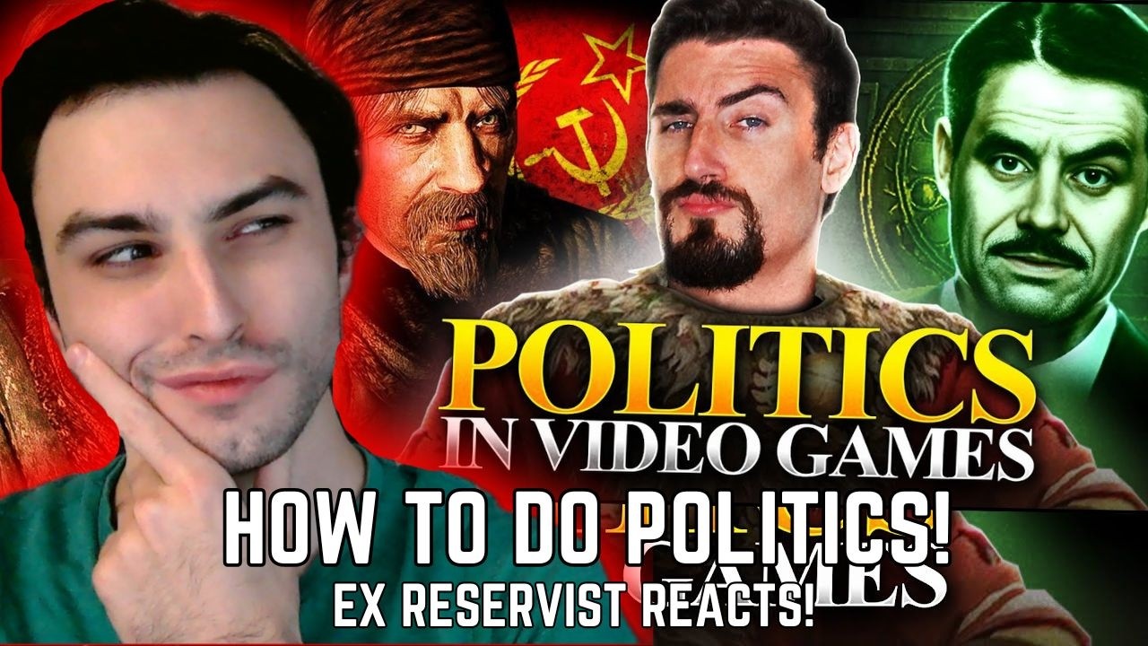 Politics in Video Games - EX RESERVIST REACTS! (The Act Man!) - YouTube