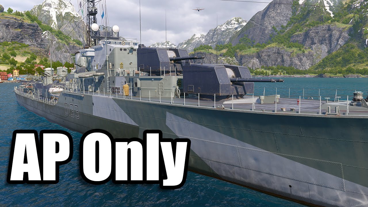 Druid First Look: 1 Trick Pony | World of Warships Legends - YouTube