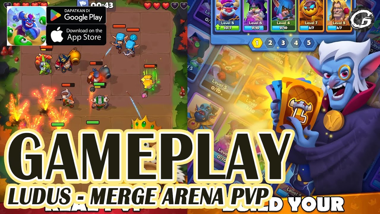 LUDUS - Merge Arena PvP Gameplay - Mobile Game (Android/IOS) - YouTube